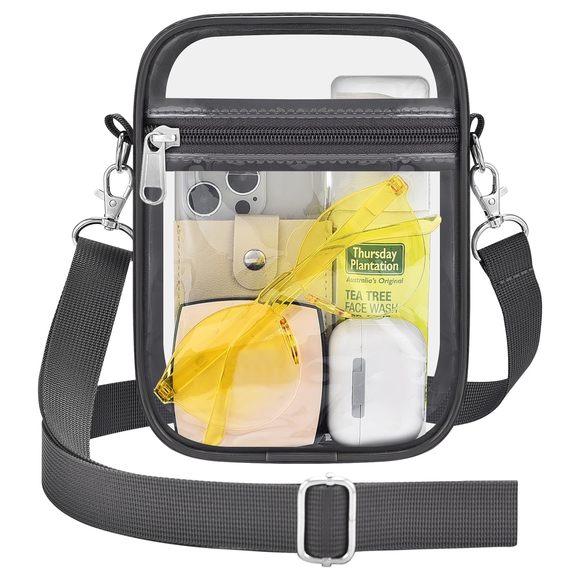 Ѕlumоu | Bags | Clear Bag Stadium Events Small Clear Purse Mini Clear ...